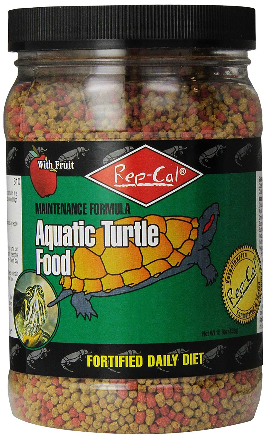 Rep-Cal Aquatic Turtle Food maintenance formula 125oz / 354g