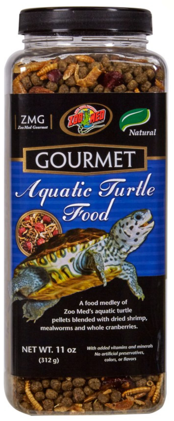 Zoo Med Gourmet Aquatic Turtle Food 11oz / 312g